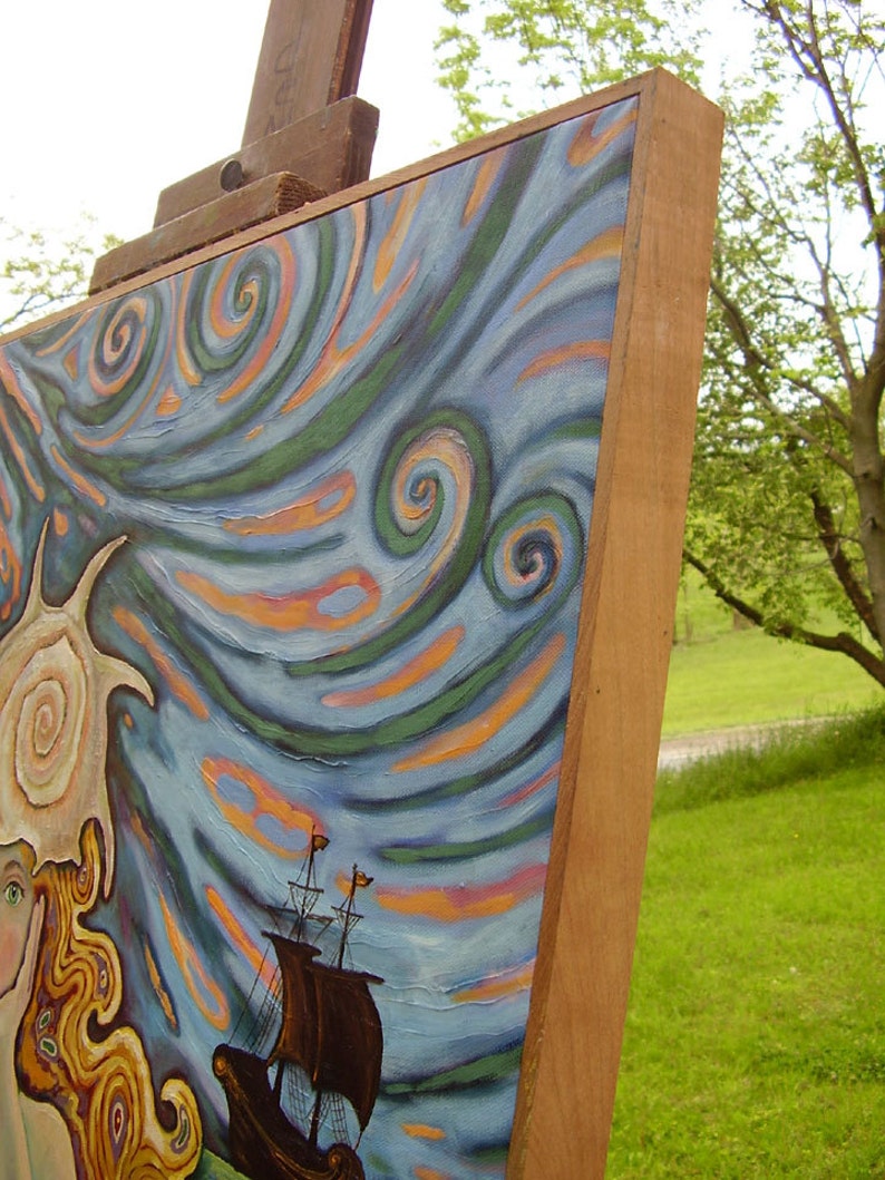 APHRODITE an ORIGINAL Oil Painting by Dee Sprague | Etsy