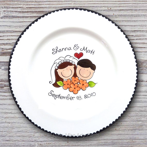 Signature Plate For Wedding