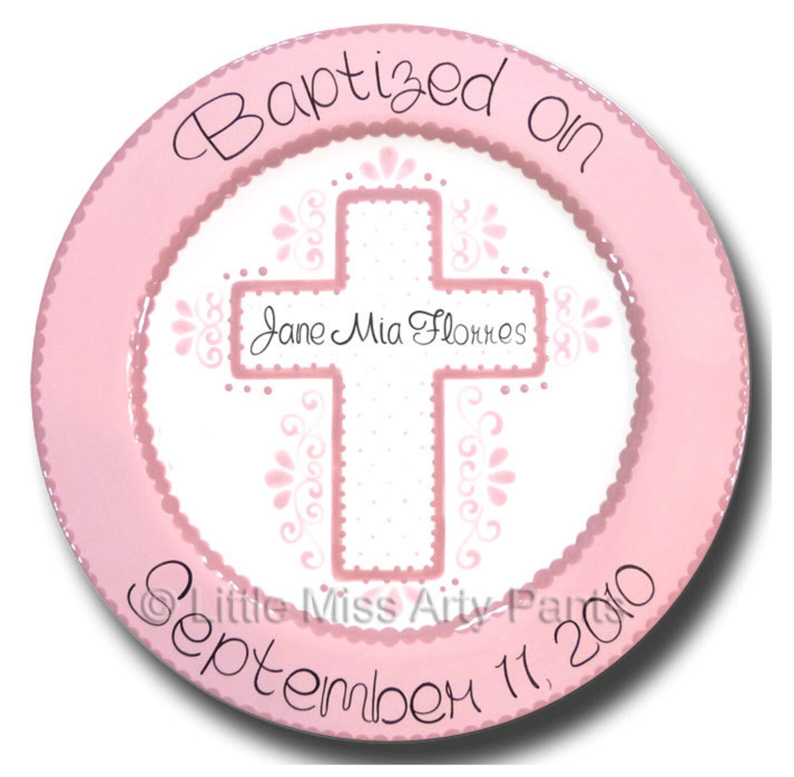 Personalized Baptism & Communion Plates Personalized Ceramic | Etsy