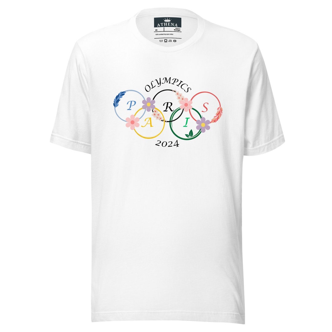 T-shirt Paris Summer Olympics 2024 Sporty Merchandise With Olympic ...
