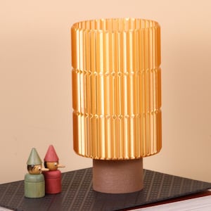 Cozy Amber Table Lamp, Crystal Unique Desk Light, Housewarming, Bedside ...