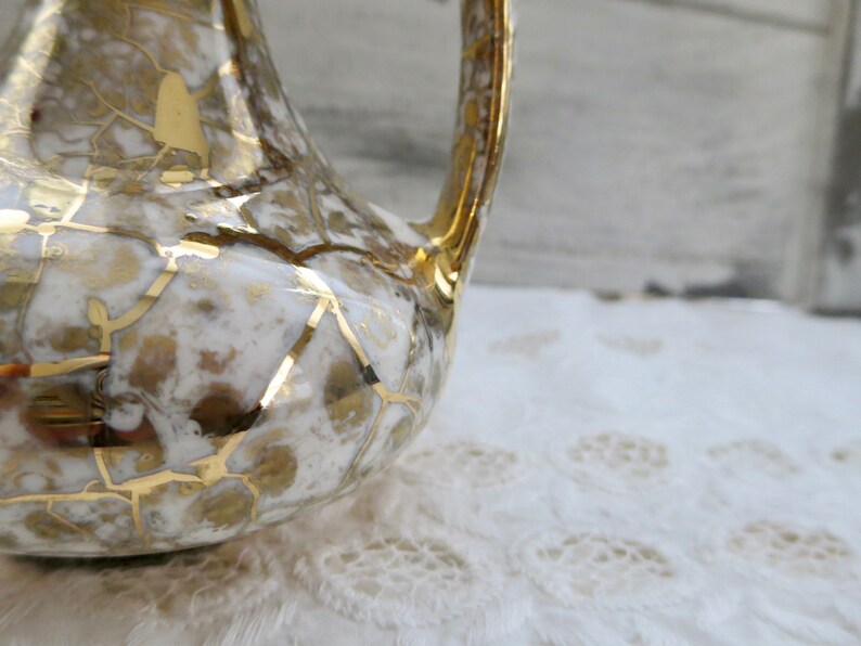 Vintage Royal Haeger Small Gold Pitcher Midcentury Bud Vase - Etsy
