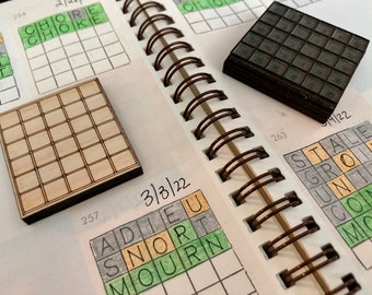 Grid Rubber Stamp - Etsy