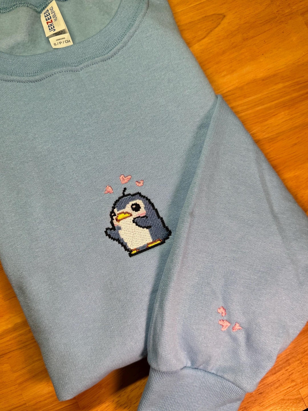 Embroidered Maplestory Penguin Pet | Unisex Crewneck Sweater - Etsy