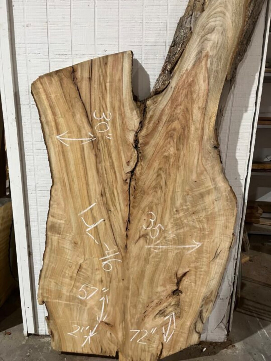 Stunning Camphor Laurel Live Edge Slab With Beautiful Grain Perfect for ...