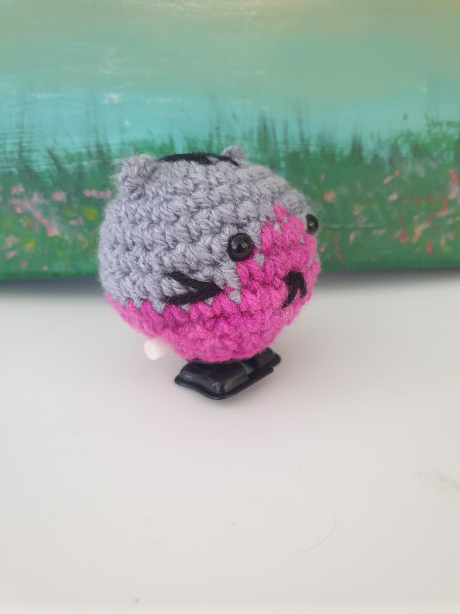 Crochet Cat Wind-up Toy - Etsy