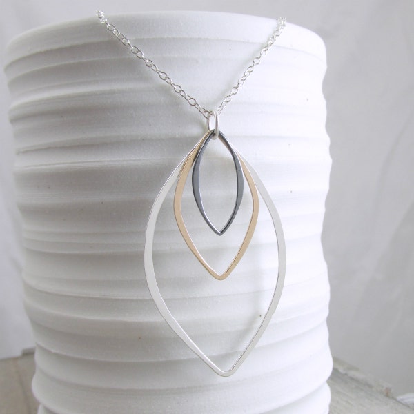 Mixed Metal Jewelry - Etsy