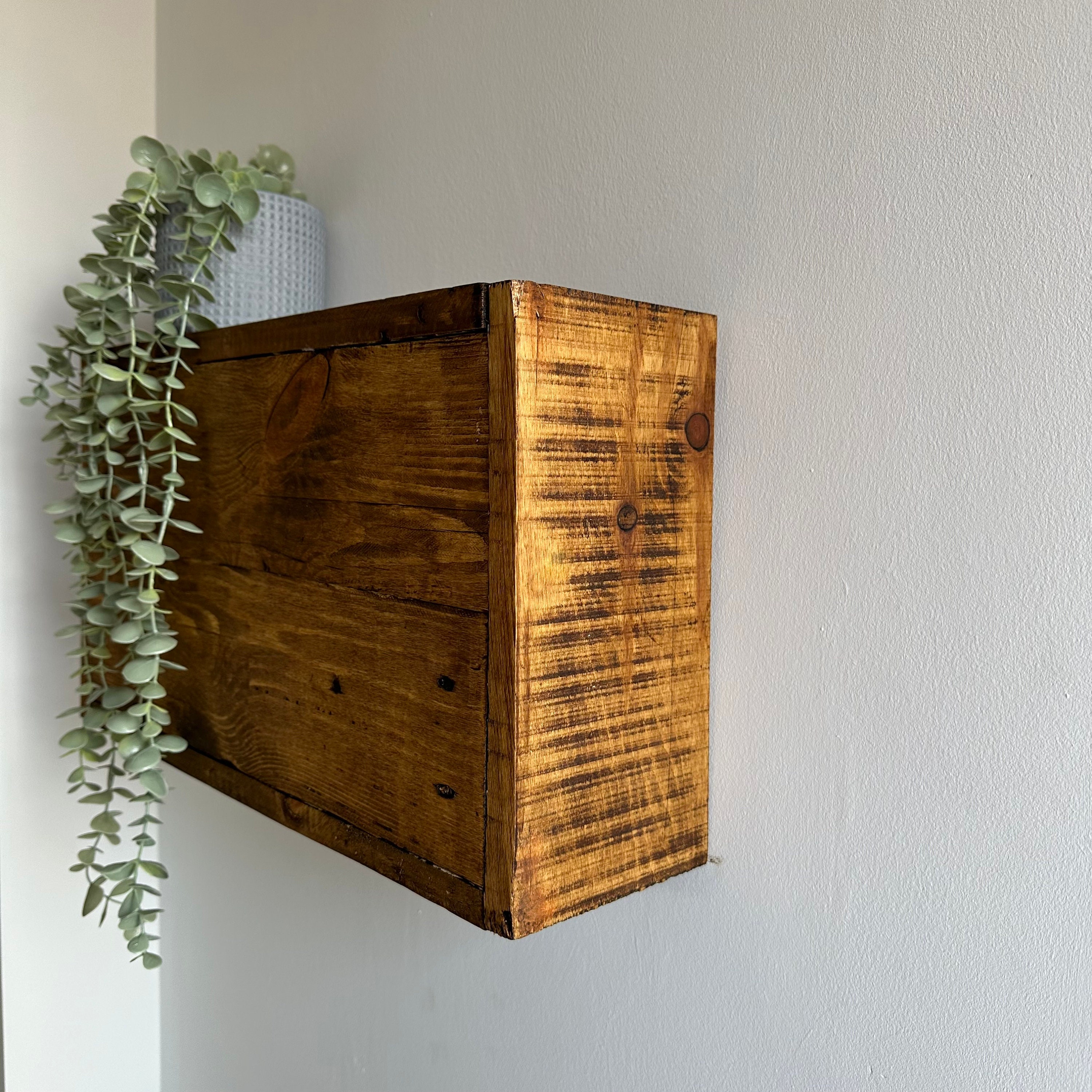 Rustic Reclaimed Wood Fusebox Cover - Etsy