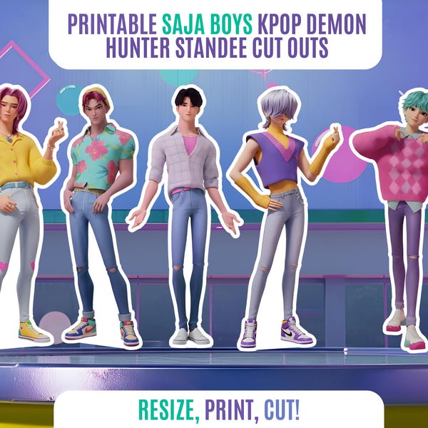 Saja Boys Printables - Etsy