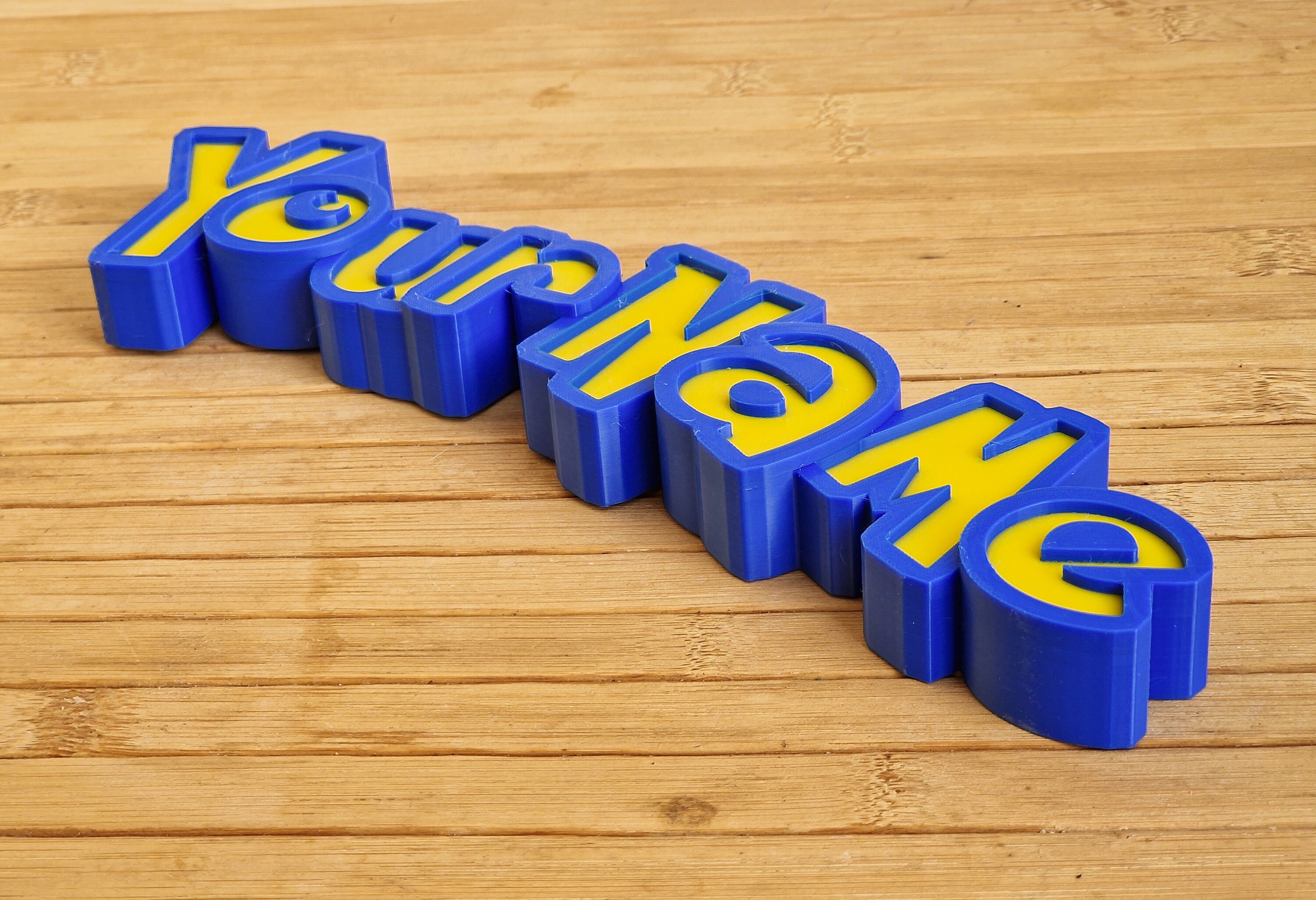 Personalized Pokémon Style Nameplate / 3D Printed Sign Decoration Ideal ...