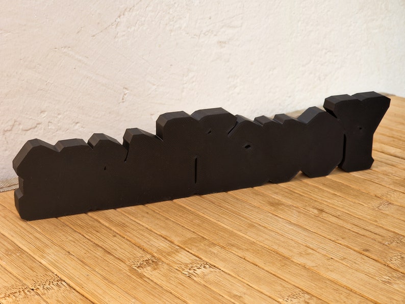 Personalized World of Warcraft Themed Nameplate / 3D Printed Sign ...