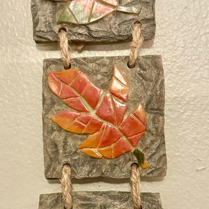 Mini Panel Leaf Wall Art - Etsy