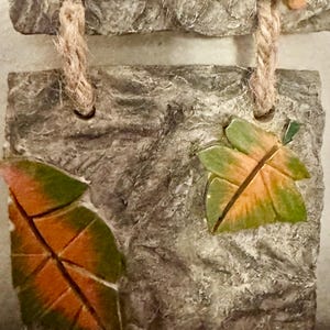 Mini Panel Leaf Wall Art - Etsy