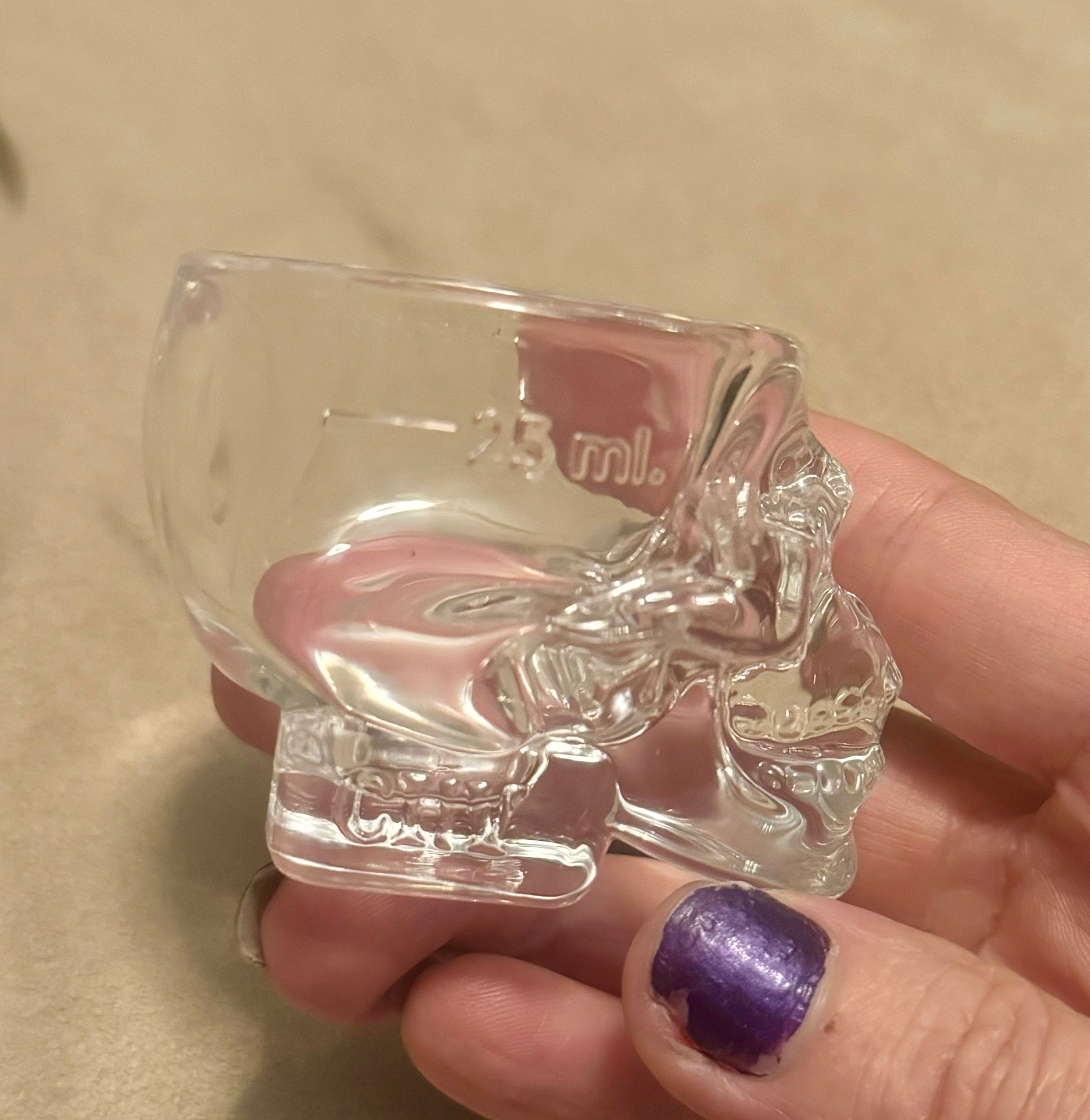 Crystal Head Vodka Skull Shot Glass 1 Oz - Etsy