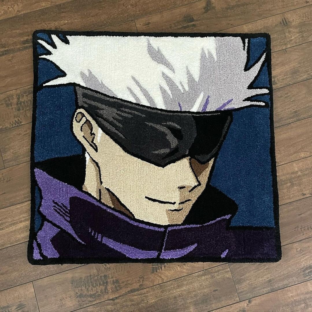Satoru Gojo, Anime Rug, Jujutsu Kaisen, JJK Gojo, Anime Floor Mats, JJK ...