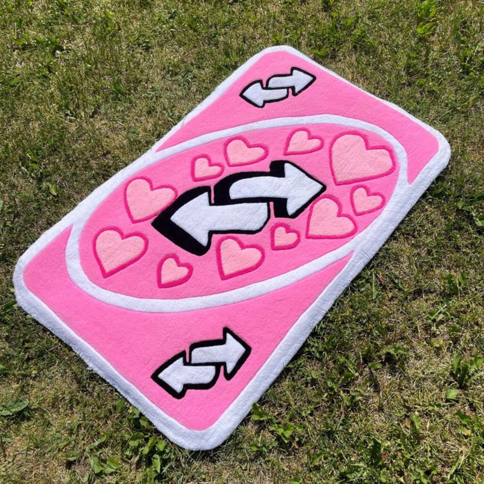 Uno Reverse Rug, Y2K Rugs, Uno Card Game, Reverse Card, Pink Floormats ...