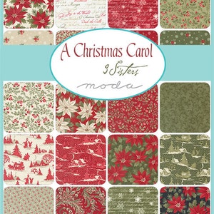 A Christmas Carol Layer Cake by 3 Sisters for Moda Fabrics - Etsy