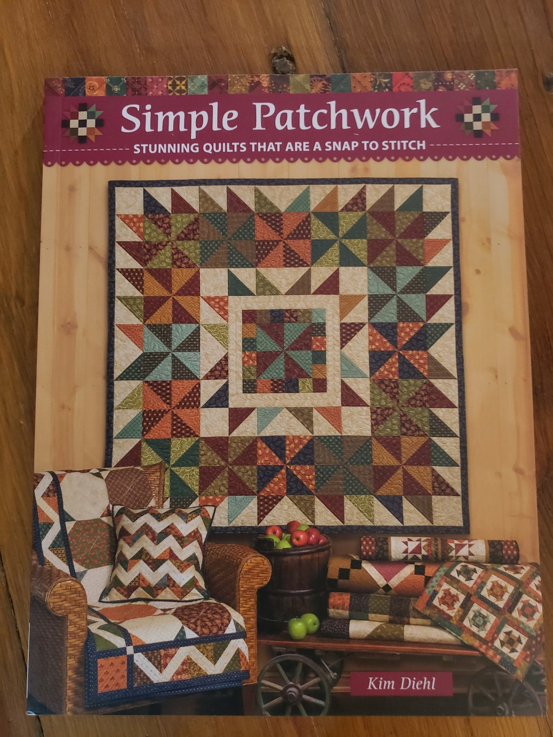 Simple Patchwork Quilt Book by Kim Diehl - Etsy