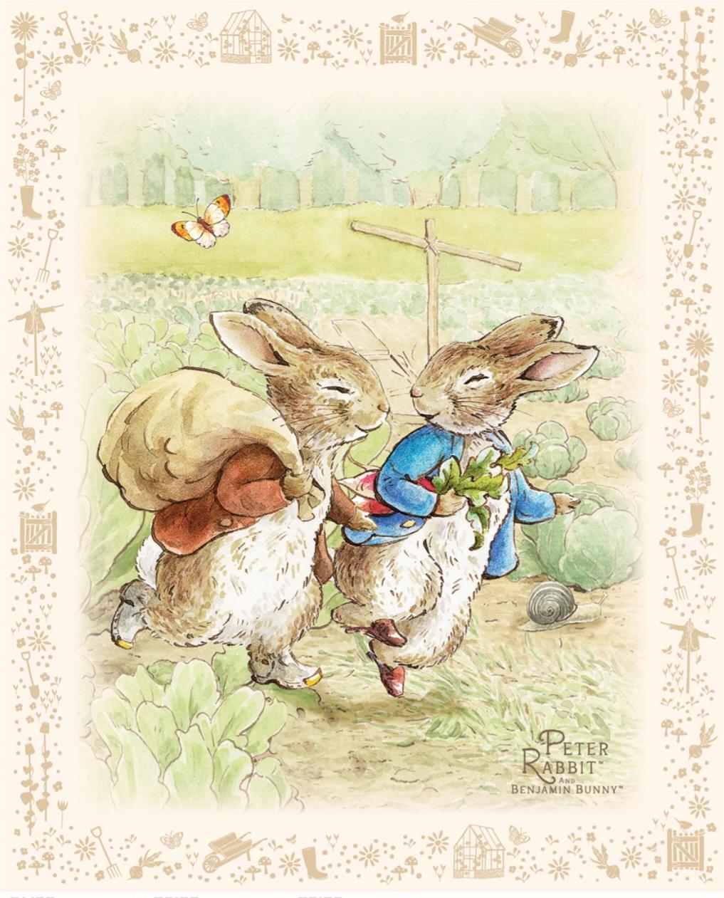 Beatrix Potter Petter Rabbit & Friends Fabrics (per Half Yard) - Etsy