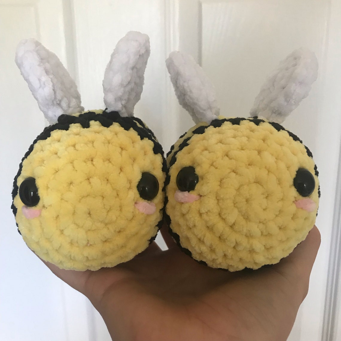 Crochet 2 in 1 Bumble Bee PDF Pattern in English | Crochet Mini Bumble ...