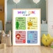 Calm Down Corner Feeling Printable Chart Mental Health Poster L Zones ...