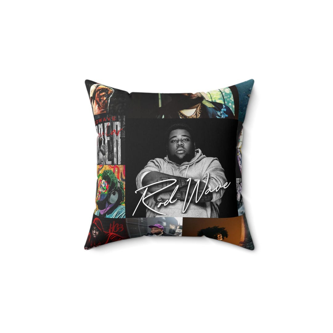 Rod Wave Pillow | Rod Wave Music Pillow | Rod Wave Throw Pillow ...