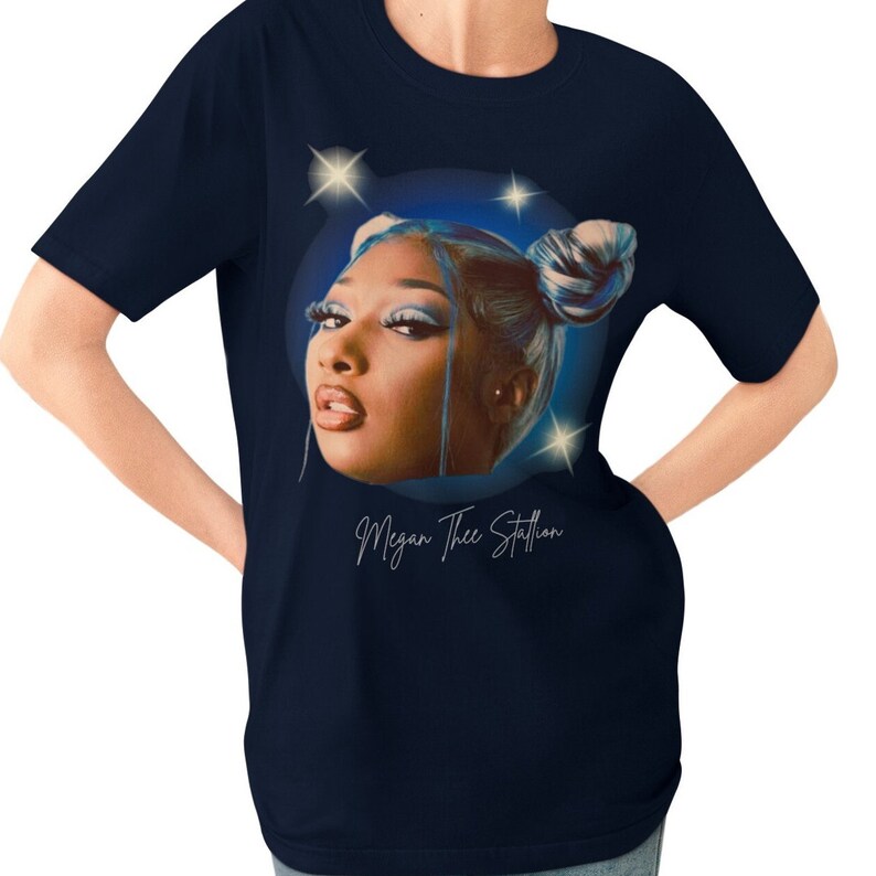 Megan Thee Stallion T-shirt Hip Hop Star Tee Rapper Merch Trendy Music ...