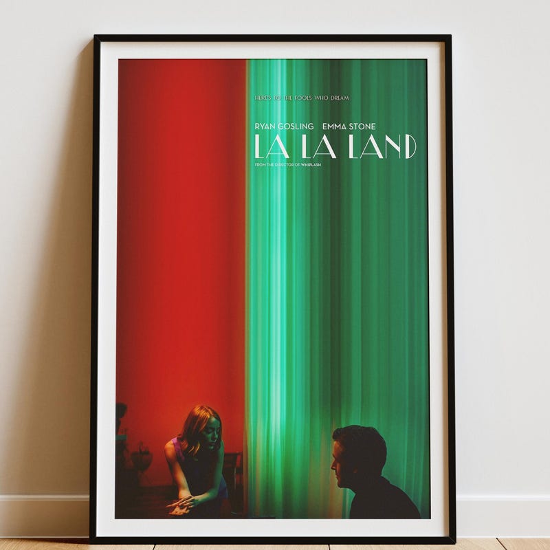 La la land poster - Etsy France