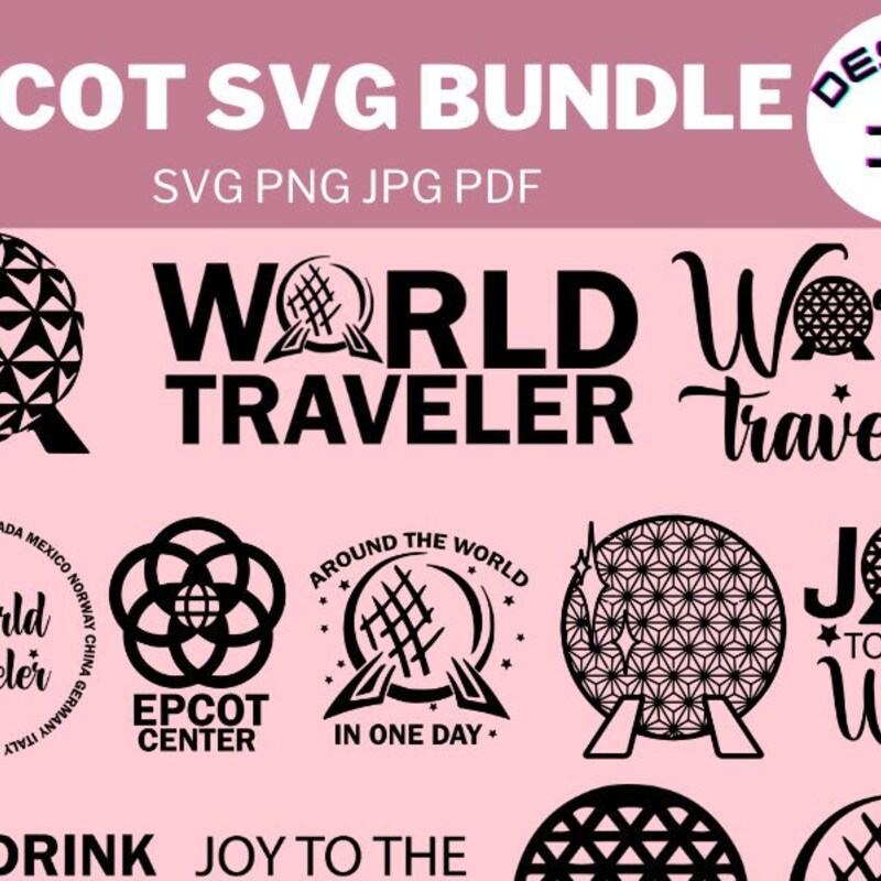 Epcot Svg - Etsy