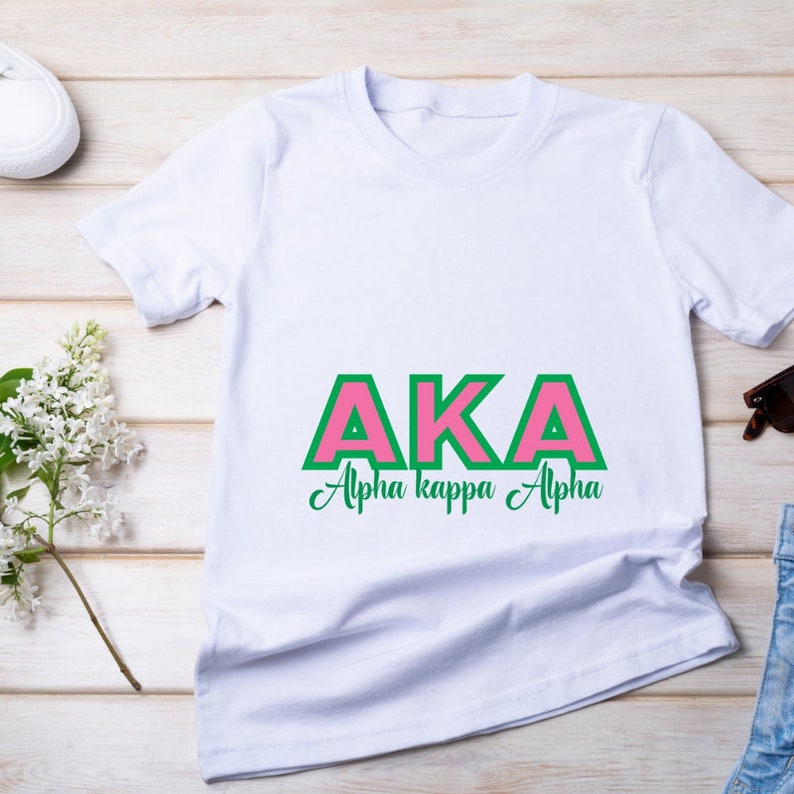 Alpha Kappa Alpha SVG Bundle: AKA Sorority Greek Letters (digital ...