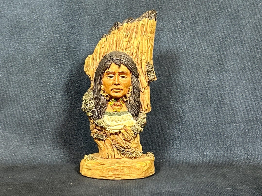 Native American Indian Figure, Resin Bust, Native Figurine - 11.5cm - Etsy
