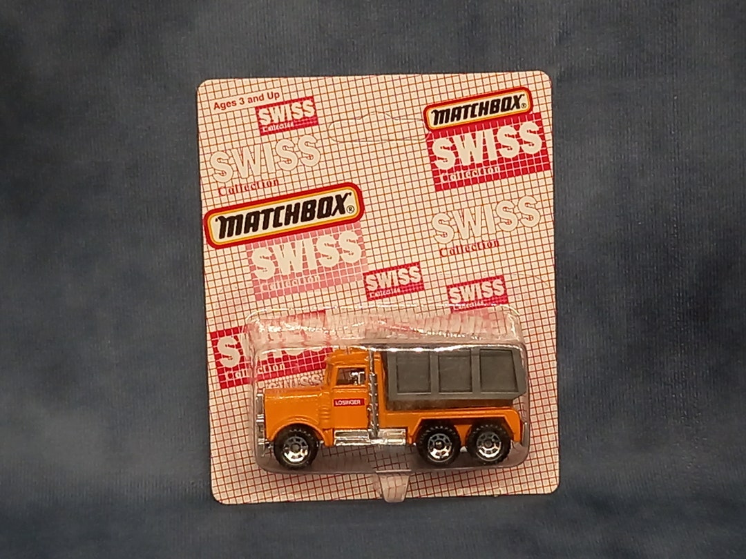 Vintage Matchbox Toy Car, 1980's Matchbox Swiss Collection in Original ...