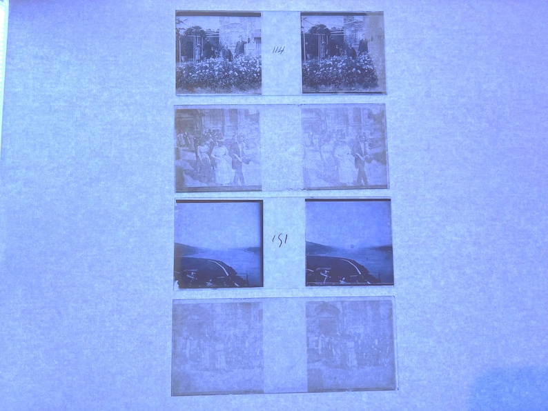 Collection of Edwardian Glass Picture Slides, C1910-1920, Mixed Subject ...