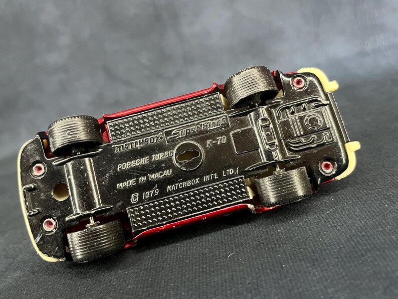 Matchbox Superkings 1979 Porsche Turbo, Vintage Toy Car, Lesney Cars ...