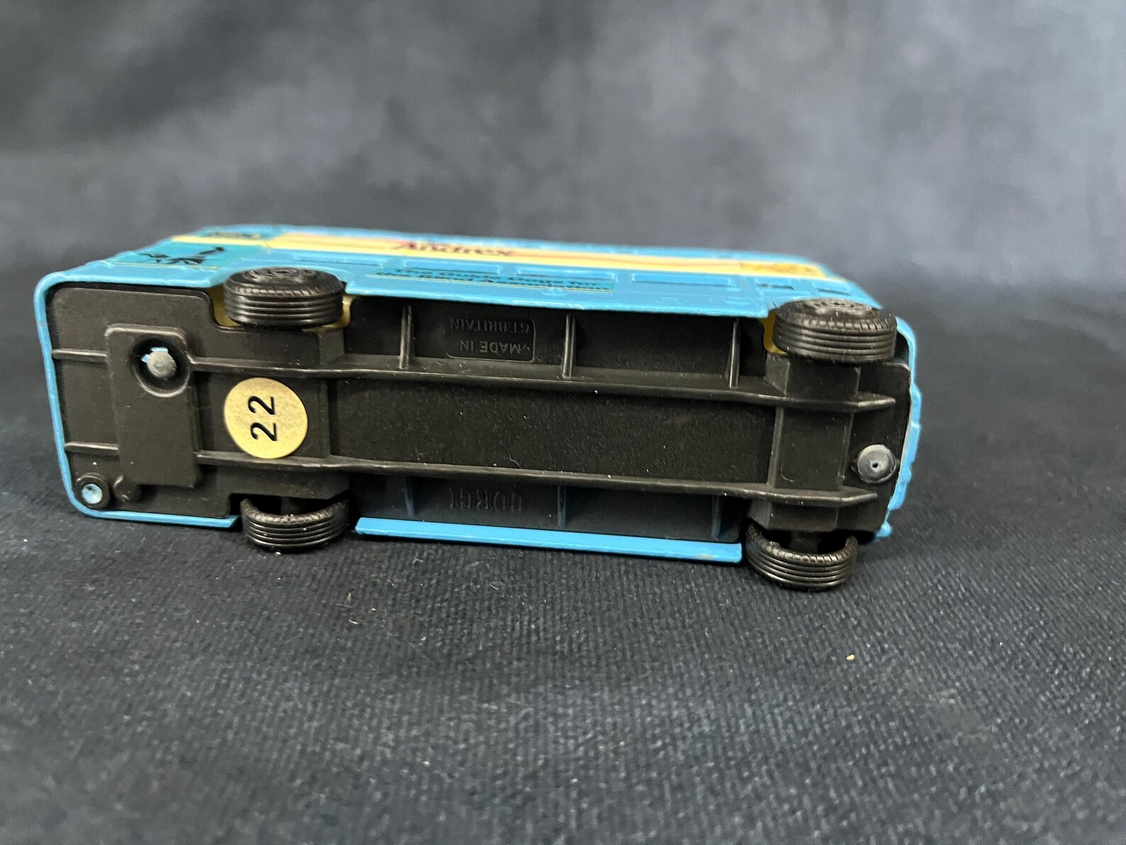 Blue Routemaster, Andrex & Guide Dogs, Model Bus, Corgi Classic Vintage ...