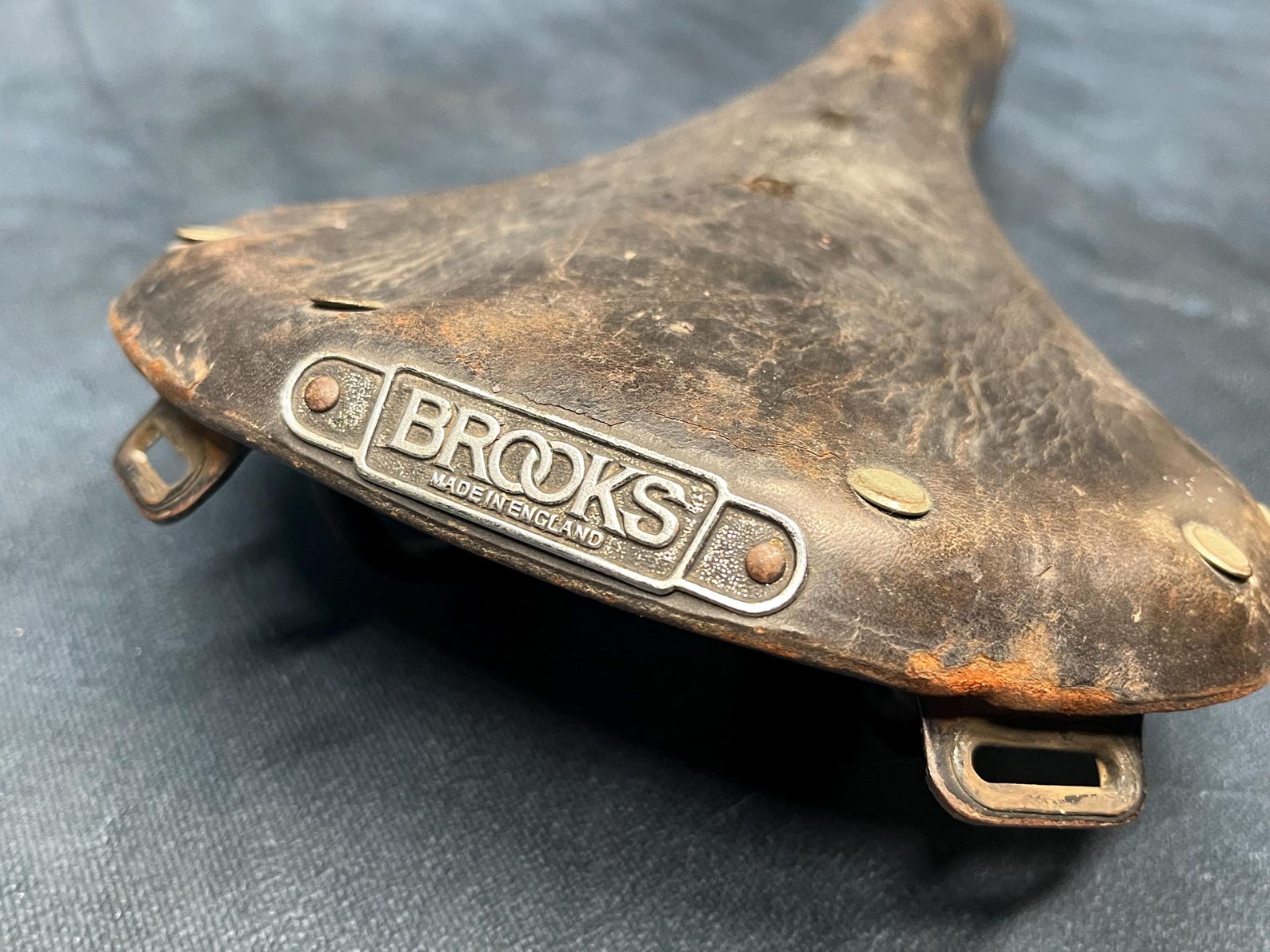 Vintage Brooks Bike Saddle, Quality Leather Bike Seat by Brooks Bikes ...