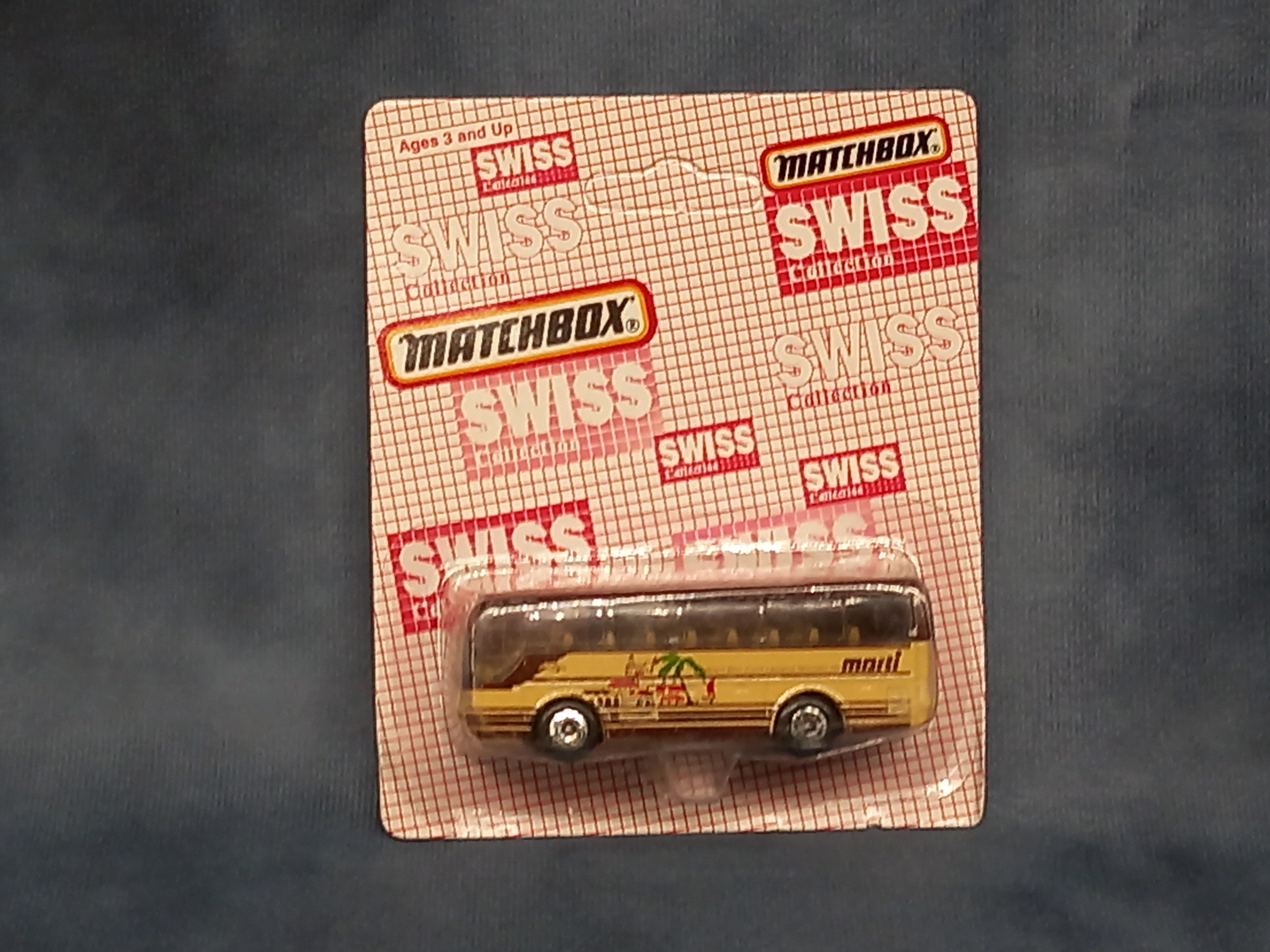Vintage Matchbox Toy Car, 1980's Matchbox Swiss Collection in Original ...