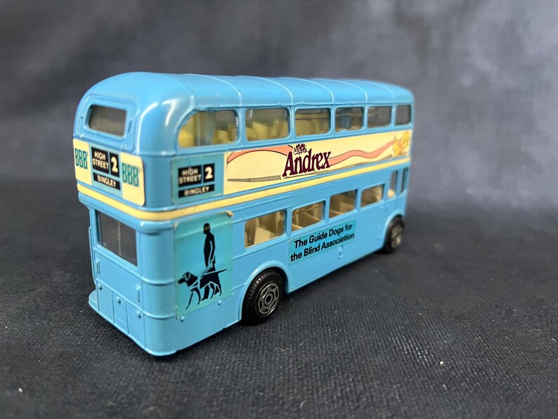 Blue Routemaster, Andrex & Guide Dogs, Model Bus, Corgi Classic Vintage ...