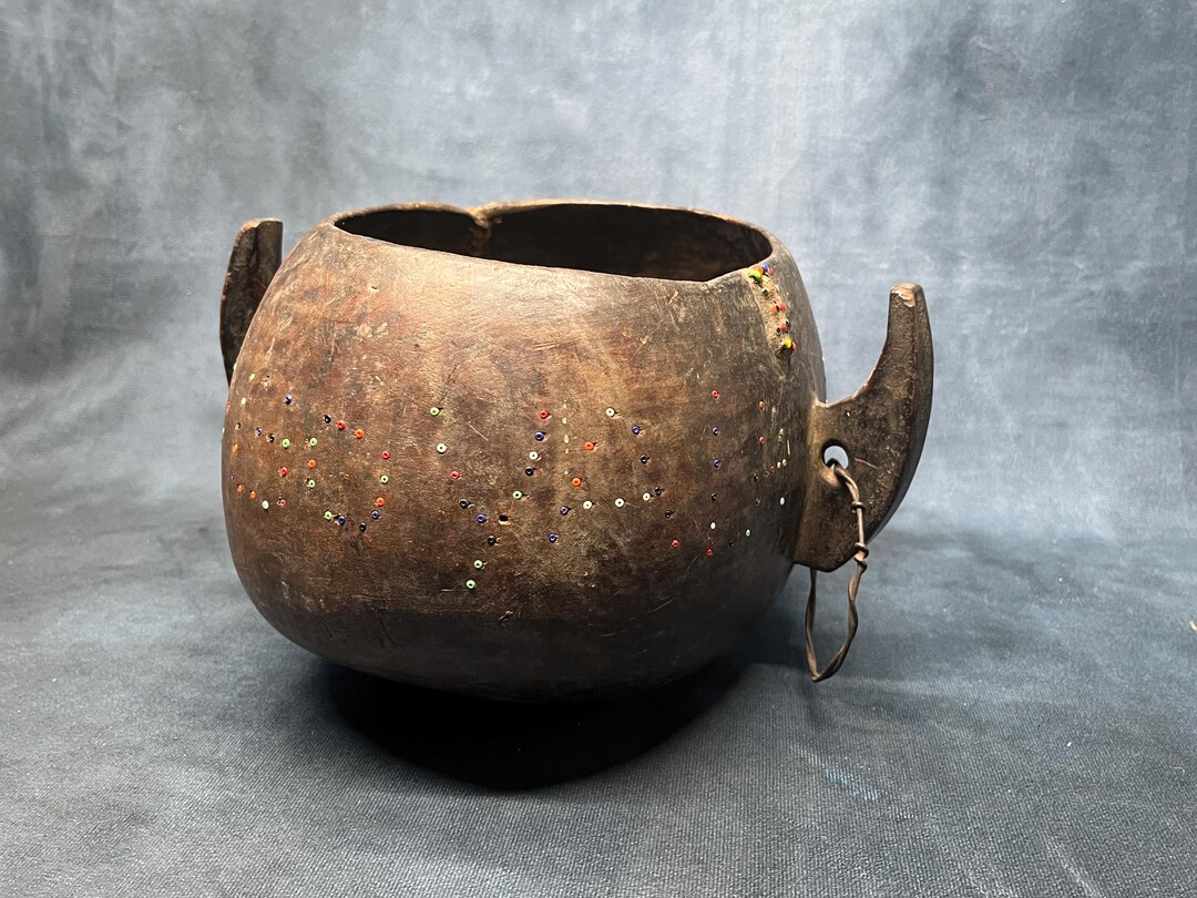African Tribal Communal Food Bowl, Fantastic Looking Piece - Etsy