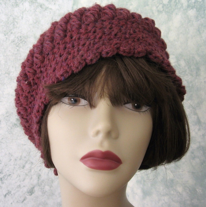 Womens Slouch Hat Crochet Pattern Bohemian Style PDF Easy to - Etsy New ...