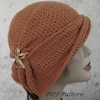 Vintage Womens Flapper Hat Pattern With Upcycled Trim Easy to Make ...