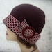 Womens Flapper Hat Pattern With Contrasting Brim Circa 1920s Style Easy ...