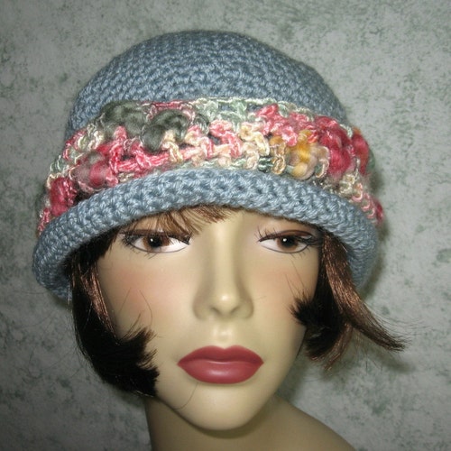 Womens Summer Crochet Hat Pattern Brimmed With Shell Stitch Etsy