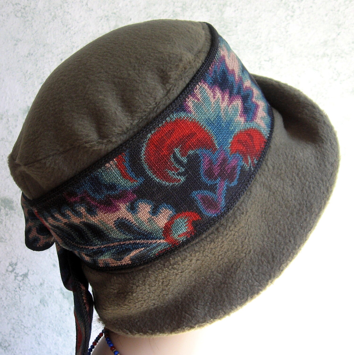 Vintage Womens Flapper Hat Pattern With Upcycled Trim Easy to Make ...