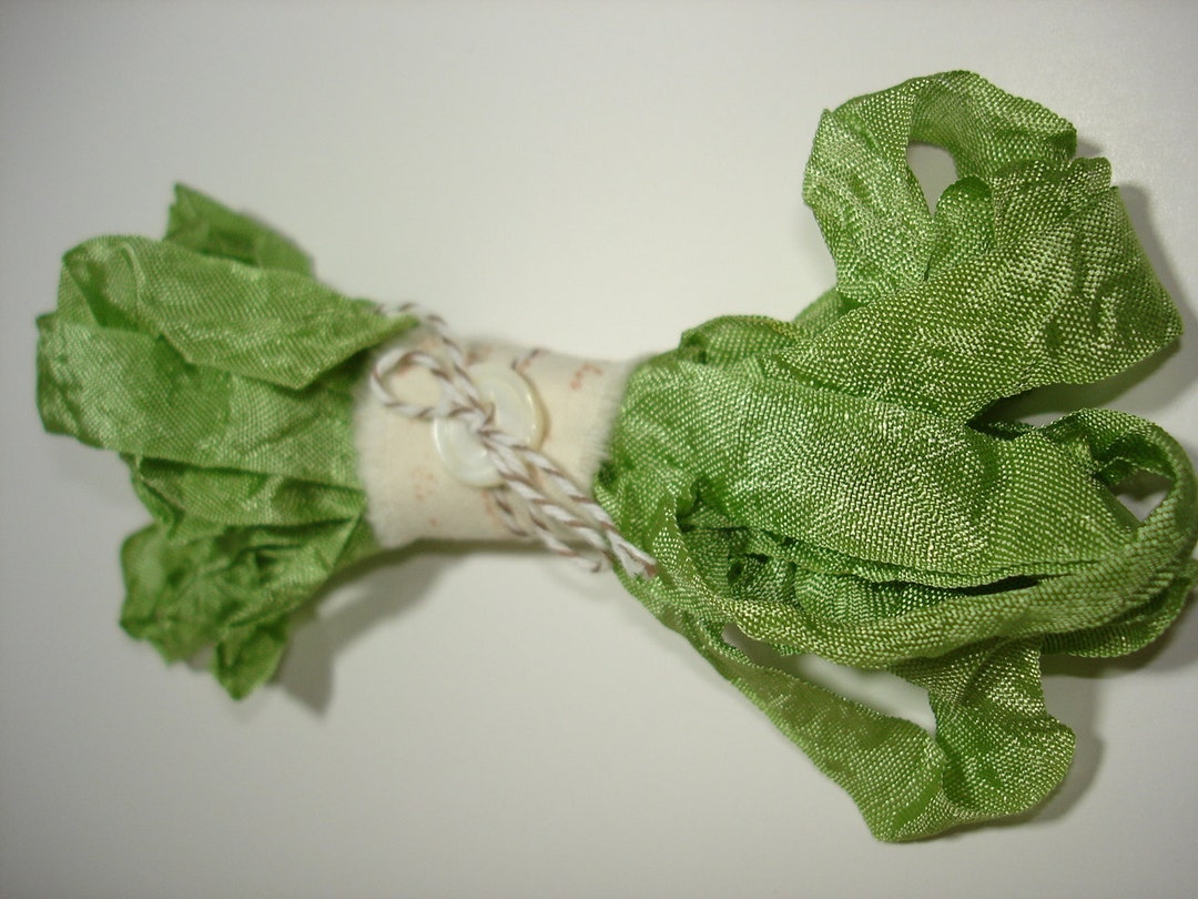 Vintage Seam Binding Moss Green - Etsy