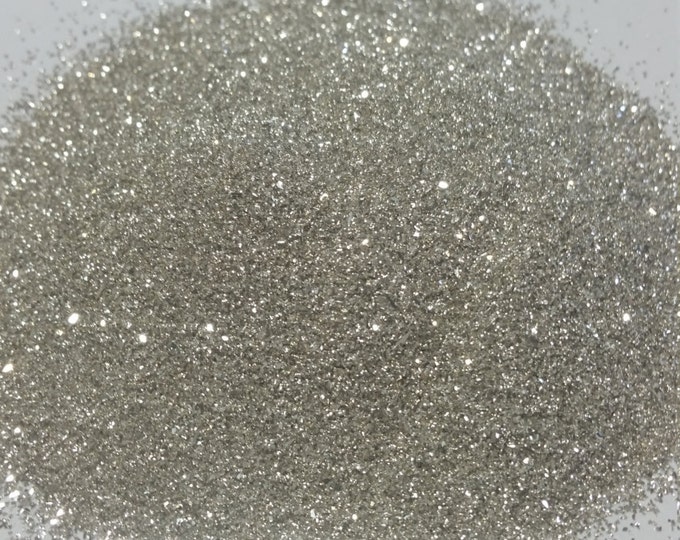 German Glass Glitter - Silver - Etsy