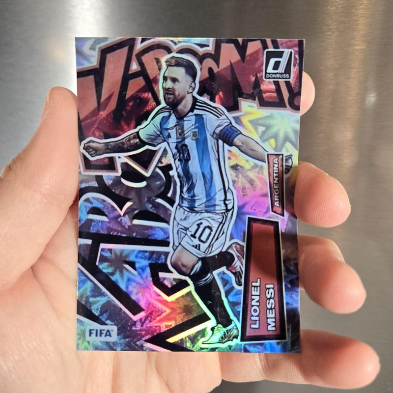 Ronaldo and Messi Signed Card - Etsy UK