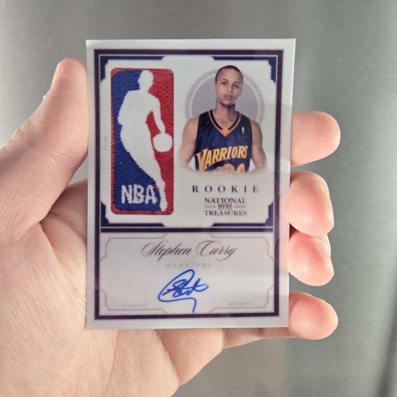 Magnet or Sticker NBA Logoman Autograph Patch Rookies Lebron James ...