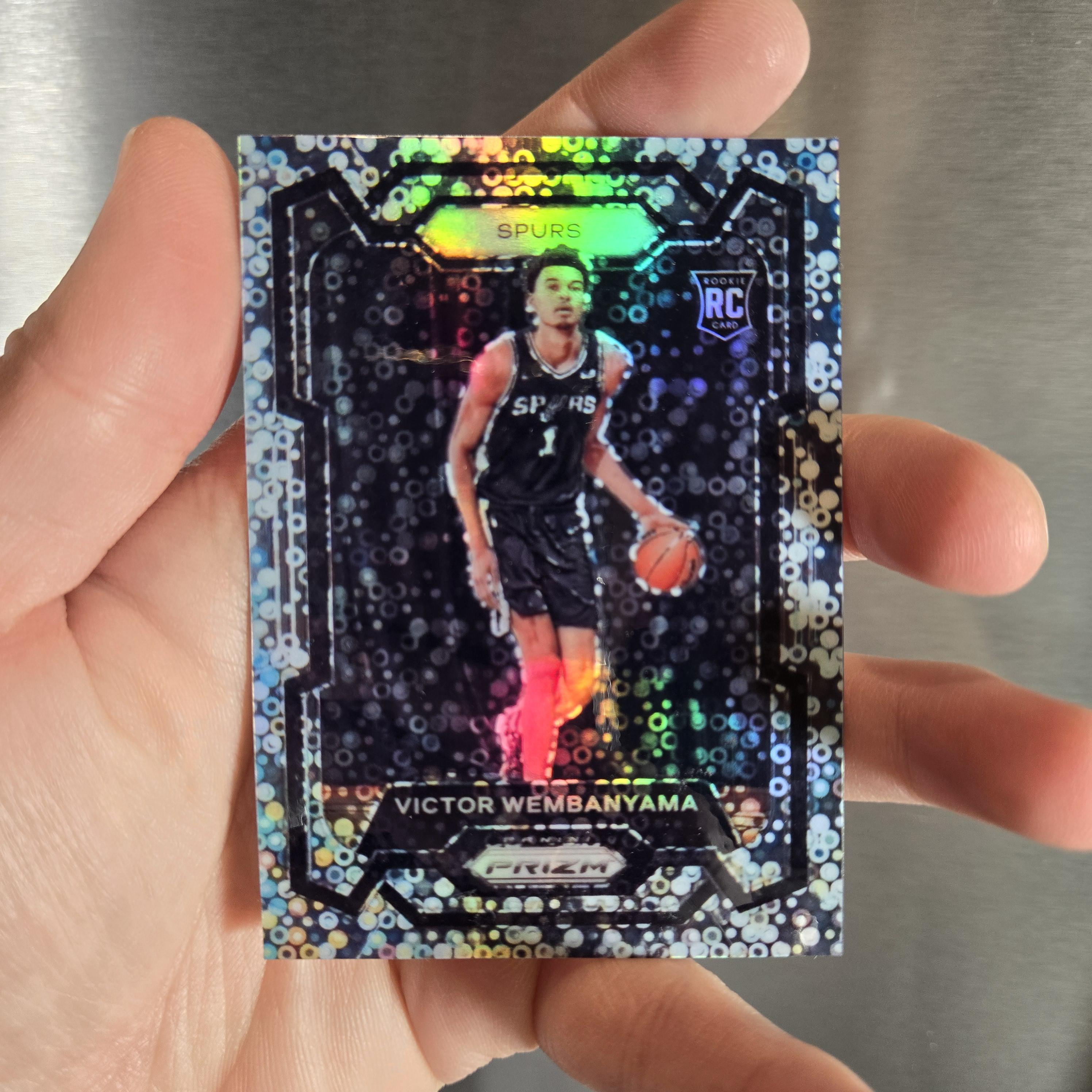 Victor Wembanyama Magnet or Sticker Prizm Disco Reverse Holo Card ...