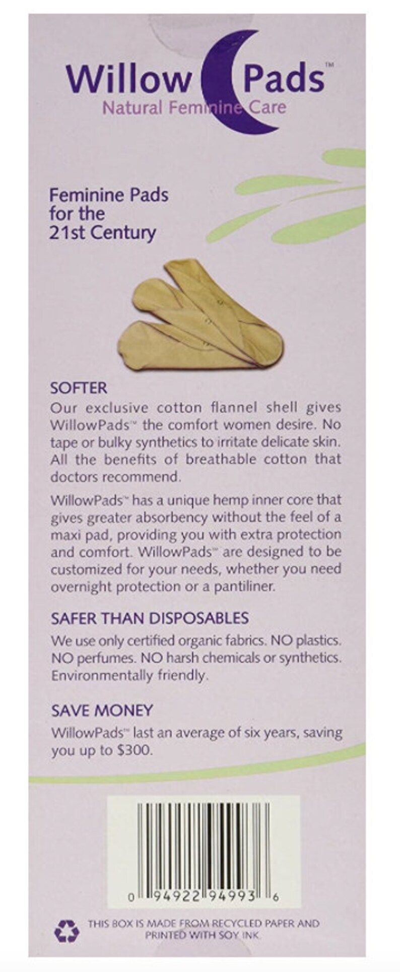 Willowpads Organic Whole Cycle Kit - Etsy